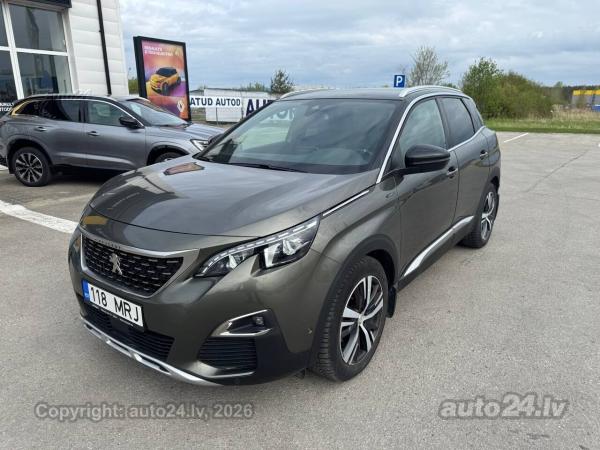 Pelēks Peugeot 3008 2017 Narva, ar dzinēja tilpumu 1.60 L un nobraukumu 82 tūkst. km par 14100 €, foto 2 vietnē AUTOMOTO.COM.LV