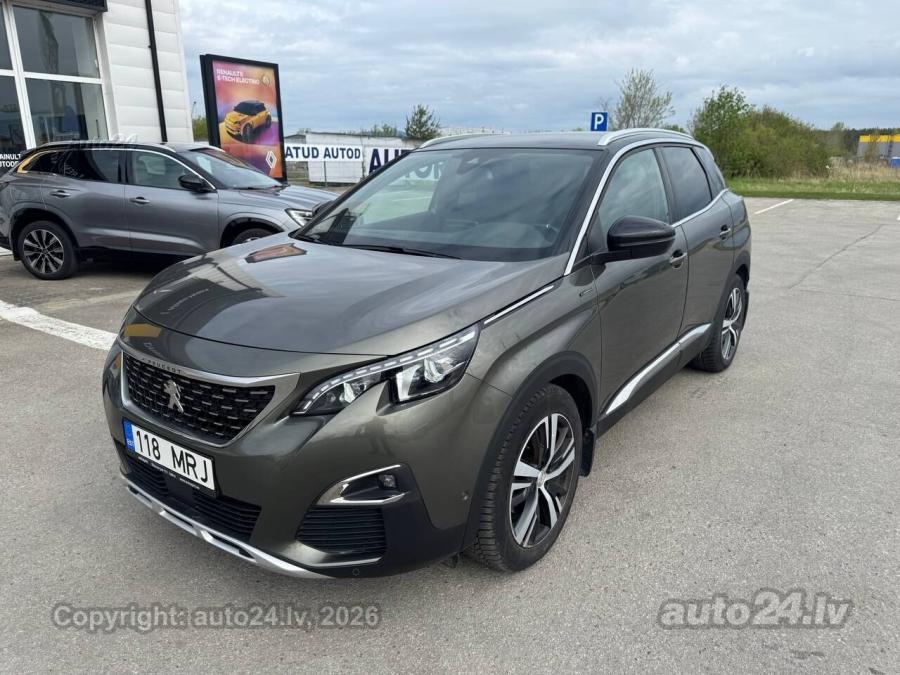 Pelēks Peugeot 3008 2017 Narva, ar dzinēja tilpumu 1.60 L un nobraukumu 82 tūkst. km par 14100 €, foto 3 vietnē AUTOMOTO.COM.LV