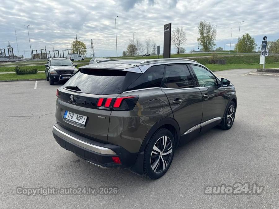 Pelēks Peugeot 3008 2017 Narva, ar dzinēja tilpumu 1.60 L un nobraukumu 82 tūkst. km par 14100 €, foto 5 vietnē AUTOMOTO.COM.LV