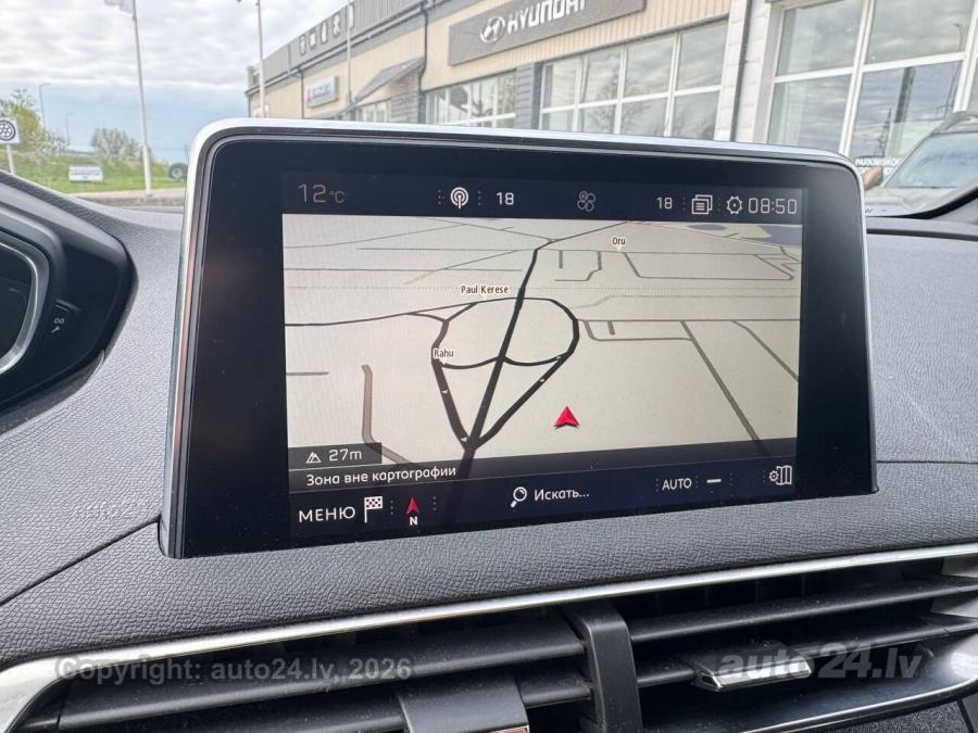 Pelēks Peugeot 3008 2017 Narva, ar dzinēja tilpumu 1.60 L un nobraukumu 82 tūkst. km par 14100 €, foto 18 vietnē AUTOMOTO.COM.LV