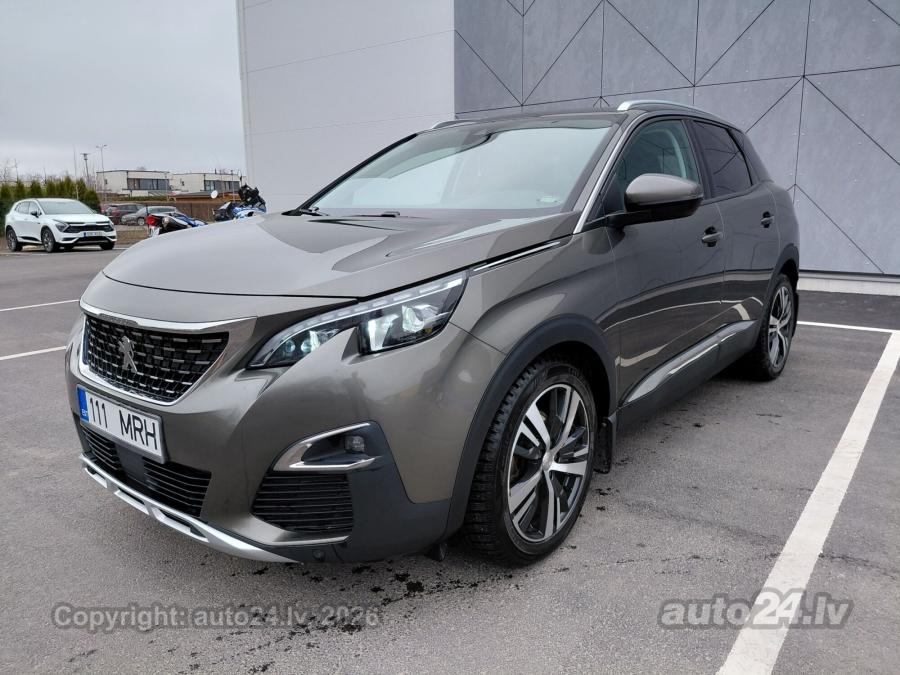 Grey Peugeot 3008 2017 in Tallinn, with an engine capacity of 1.60 L and mileage of 230 thousand km for 11900 €, photo 1 on AUTOMOTO.COM.LV
