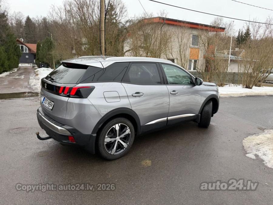 Pelēks Peugeot 3008 2018 Tallina, ar dzinēja tilpumu 1.50 L un nobraukumu 119 tūkst. km par 13500 €, foto 7 vietnē AUTOMOTO.COM.LV