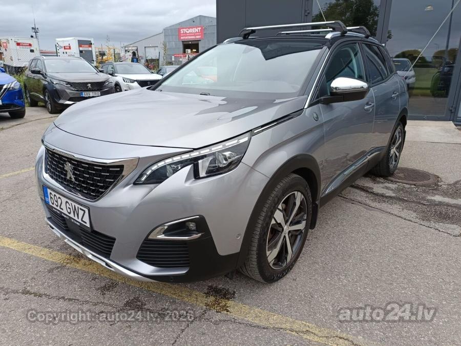 Grey Peugeot 3008 2019 in Tartu, with an engine capacity of 1.20 L and mileage of 151 thousand km for 11990 €, photo 1 on AUTOMOTO.COM.LV