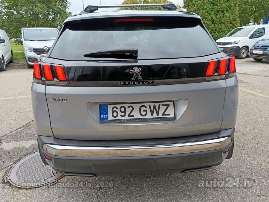 Grey Peugeot 3008 2019 in Tartu, with an engine capacity of 1.20 L and mileage of 151 thousand km for 11990 €, photo 7 on AUTOMOTO.COM.LV