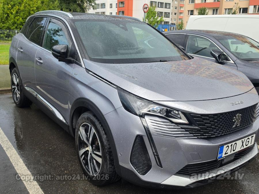 Grey Peugeot 3008 2022 in Tallinn, with an engine capacity of 1.60 L and mileage of 62 thousand km for 21999 €, photo 4 on AUTOMOTO.COM.LV