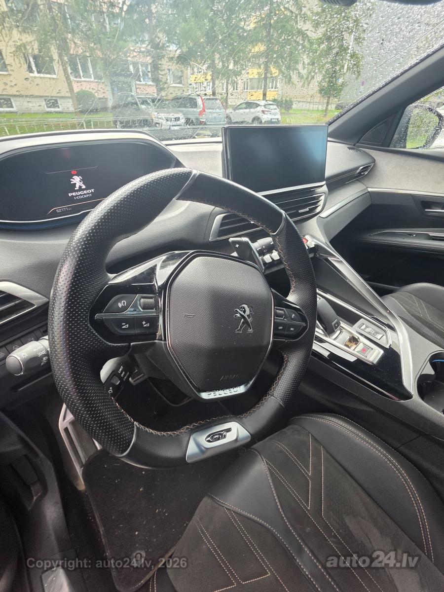 Grey Peugeot 3008 2022 in Tallinn, with an engine capacity of 1.60 L and mileage of 62 thousand km for 21999 €, photo 8 on AUTOMOTO.COM.LV