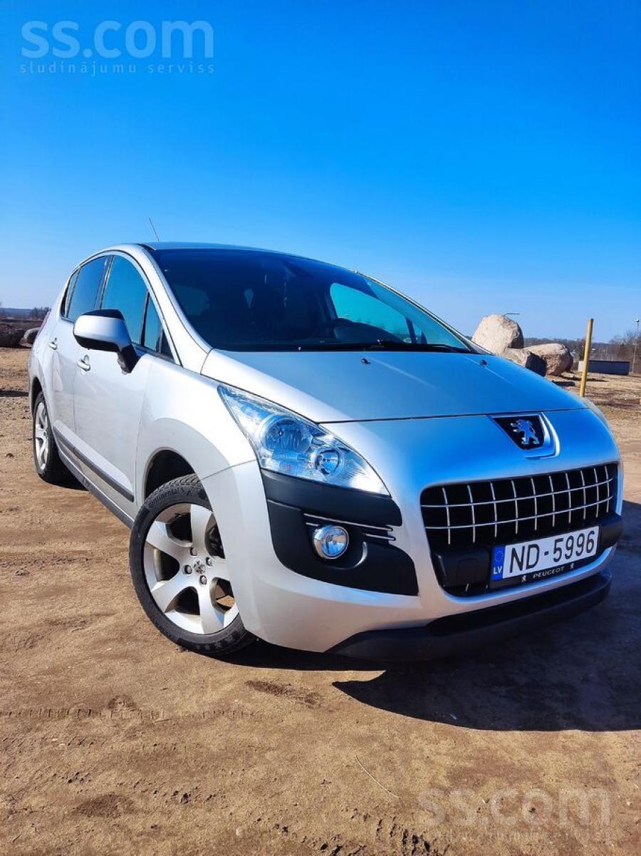Peugeot 3008 2012 Daugavpils, ar dzinēja tilpumu 1.60 L un nobraukumu 284 tūkst. km par 4150 €, foto 1 vietnē AUTOMOTO.COM.LV