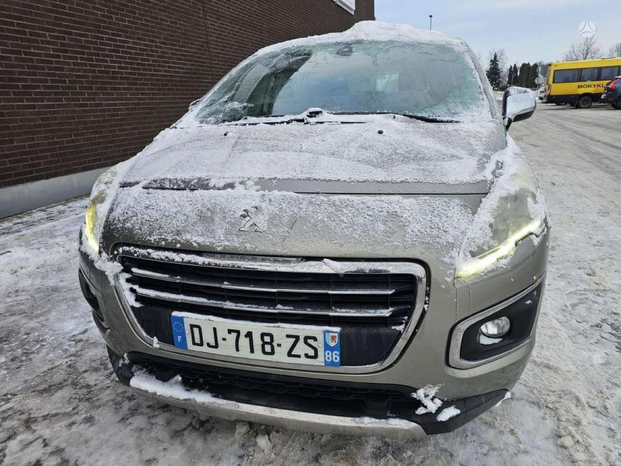 Peugeot 3008 2014 Tauragė, ar dzinēja tilpumu 1.56 L un nobraukumu 206 tūkst. km par 5900 €, foto 12 vietnē AUTOMOTO.COM.LV
