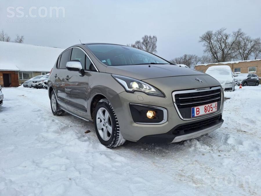 Peugeot 3008 2014 in Daugavpils, with an engine capacity of 2.00 L and mileage of 0 thousand km for 6250 €, photo 1 on AUTOMOTO.COM.LV