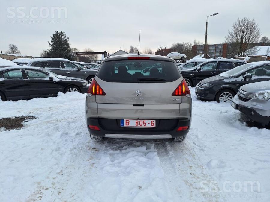Peugeot 3008 2014 in Daugavpils, with an engine capacity of 2.00 L and mileage of 0 thousand km for 6250 €, photo 5 on AUTOMOTO.COM.LV
