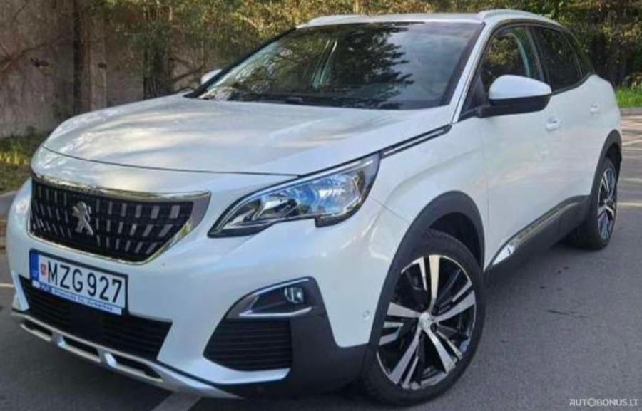 Peugeot 3008 2017 Jurbarkas, ar dzinēja tilpumu 1.60 L un nobraukumu 0 tūkst. km par 10850 €, foto 1 vietnē AUTOMOTO.COM.LV