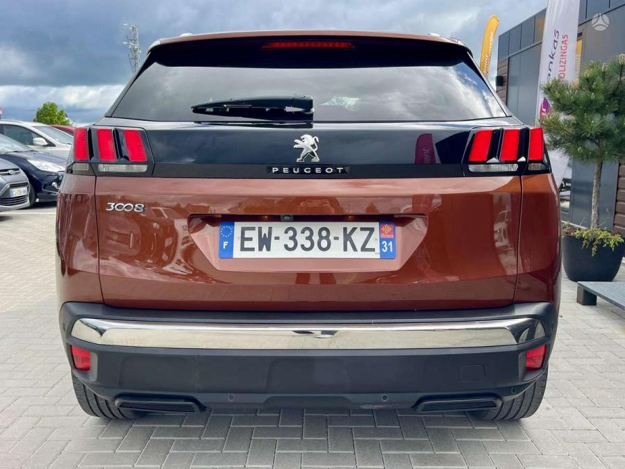 Orange Peugeot 3008 2017 in Taurage, with an engine capacity of 1.60 L and mileage of 139 thousand km for 12300 €, photo 7 on AUTOMOTO.COM.LV