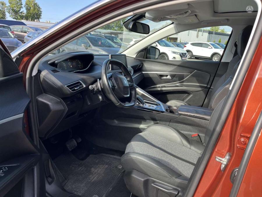 Oranžs Peugeot 3008 2018 Šauļi, ar dzinēja tilpumu 1.20 L un nobraukumu 120 tūkst. km par 11800 €, foto 9 vietnē AUTOMOTO.COM.LV