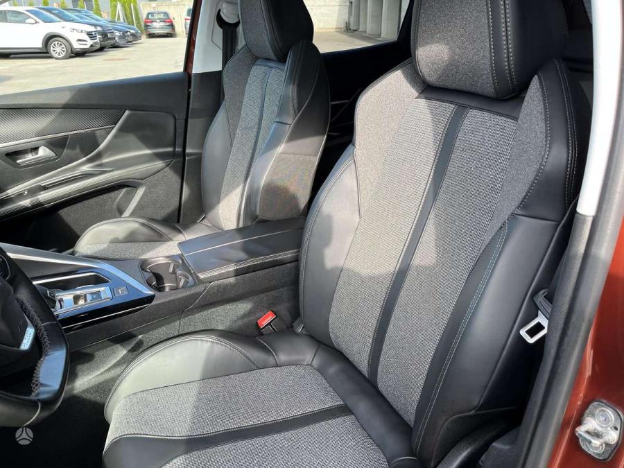 Oranžs Peugeot 3008 2018 Šauļi, ar dzinēja tilpumu 1.20 L un nobraukumu 120 tūkst. km par 11800 €, foto 10 vietnē AUTOMOTO.COM.LV