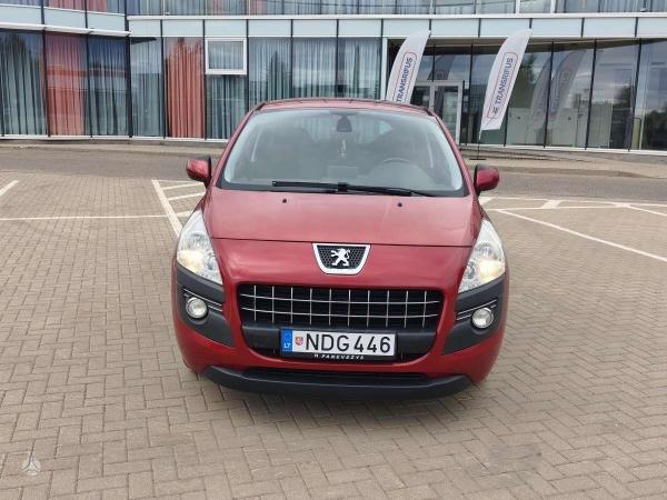 Red Peugeot 3008 2009 in Panevezys, with an engine capacity of 1.60 L and mileage of 300 thousand km for 2100 €, photo 3 on AUTOMOTO.COM.LV