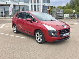 Red Peugeot 3008 2009 in Panevezys, with an engine capacity of 1.60 L and mileage of 300 thousand km for 2100 €, photo 4 on AUTOMOTO.COM.LV