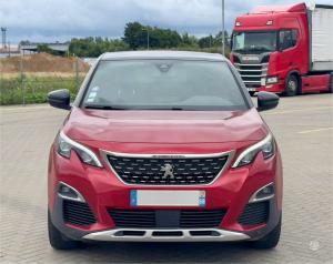 Sarkans Peugeot 3008 2016 Tauragė, ar dzinēja tilpumu 1.20 L un nobraukumu 230 tūkst. km par 7900 €, foto 3 vietnē AUTOMOTO.COM.LV