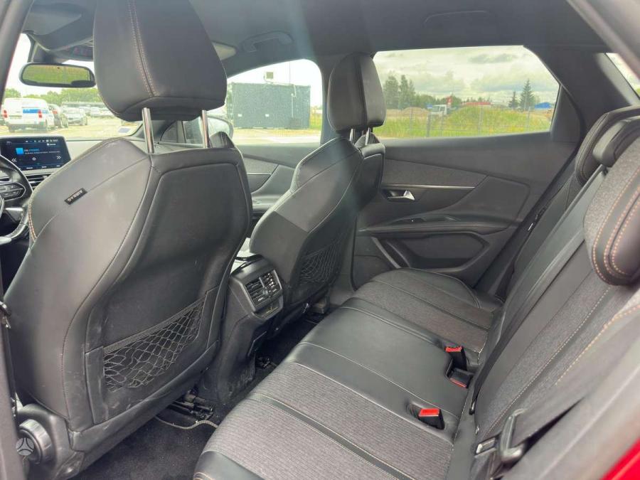 Sarkans Peugeot 3008 2016 Tauragė, ar dzinēja tilpumu 1.20 L un nobraukumu 230 tūkst. km par 7900 €, foto 19 vietnē AUTOMOTO.COM.LV
