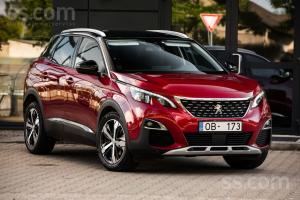 Red Peugeot 3008 2017 in Jelgava, with an engine capacity of 1.60 L and mileage of 152 thousand km for 13900 €, photo 2 on AUTOMOTO.COM.LV