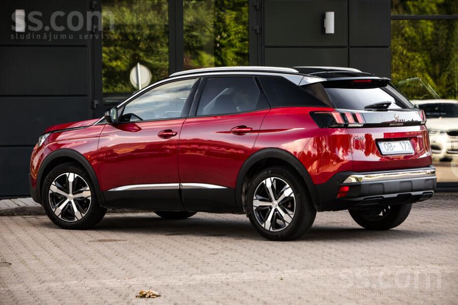Red Peugeot 3008 2017 in Jelgava, with an engine capacity of 1.60 L and mileage of 152 thousand km for 13900 €, photo 11 on AUTOMOTO.COM.LV
