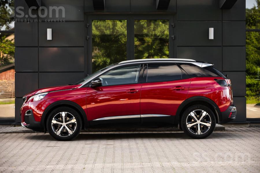 Red Peugeot 3008 2017 in Jelgava, with an engine capacity of 1.60 L and mileage of 152 thousand km for 13900 €, photo 14 on AUTOMOTO.COM.LV