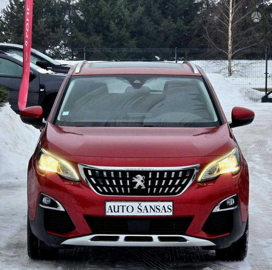 Red Peugeot 3008 2017 in Taurage, with an engine capacity of 1.20 L and mileage of 194 thousand km for 7900 €, photo 2 on AUTOMOTO.COM.LV