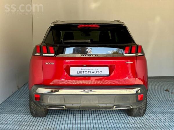 Sarkans Peugeot 3008 2017 Rīga, ar dzinēja tilpumu 1.20 L un nobraukumu 150 tūkst. km par 12990 €, foto 4 vietnē AUTOMOTO.COM.LV