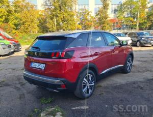 Sarkans Peugeot 3008 2017 Jelgava, ar dzinēja tilpumu 1.20 L un nobraukumu 0 tūkst. km par 12900 €, foto 7 vietnē AUTOMOTO.COM.LV