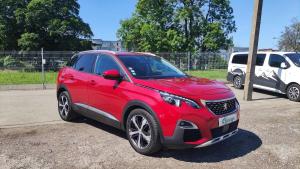 Sarkans Peugeot 3008 2017 Klaipėda, ar dzinēja tilpumu 1.20 L un nobraukumu 186 tūkst. km par 10590 €, foto  vietnē AUTOMOTO.COM.LV