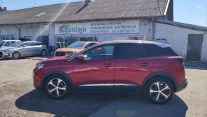 Red Peugeot 3008 2017 in Klaipeda, with an engine capacity of 1.20 L and mileage of 186 thousand km for 10590 €, photo 3 on AUTOMOTO.COM.LV