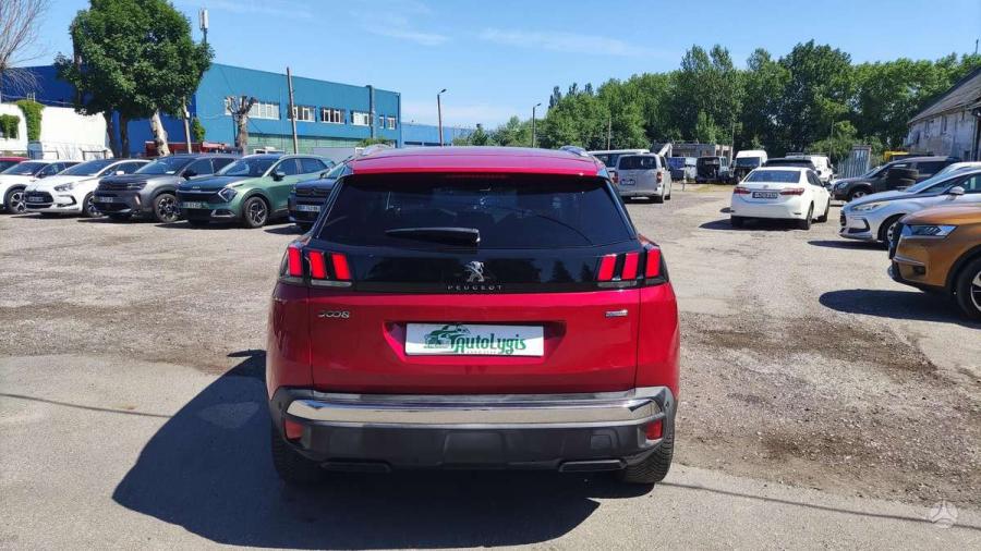 Red Peugeot 3008 2017 in Klaipeda, with an engine capacity of 1.20 L and mileage of 186 thousand km for 10590 €, photo 13 on AUTOMOTO.COM.LV