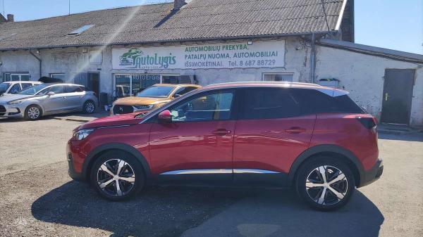 Red Peugeot 3008 2017 in Klaipeda, with an engine capacity of 1.20 L and mileage of 186 thousand km for 10490 €, photo 3 on AUTOMOTO.COM.LV