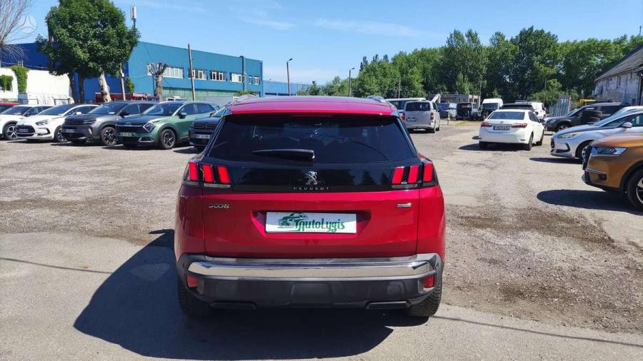 Sarkans Peugeot 3008 2017 Klaipėda, ar dzinēja tilpumu 1.20 L un nobraukumu 186 tūkst. km par 10490 €, foto 13 vietnē AUTOMOTO.COM.LV