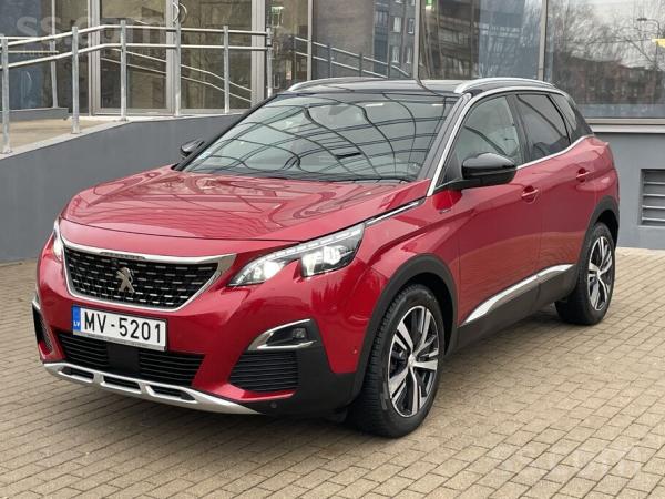 Red Peugeot 3008 2018 in Riga, with an engine capacity of 1.50 L and mileage of 0 thousand km for 3850 €, photo 1 on AUTOMOTO.COM.LV