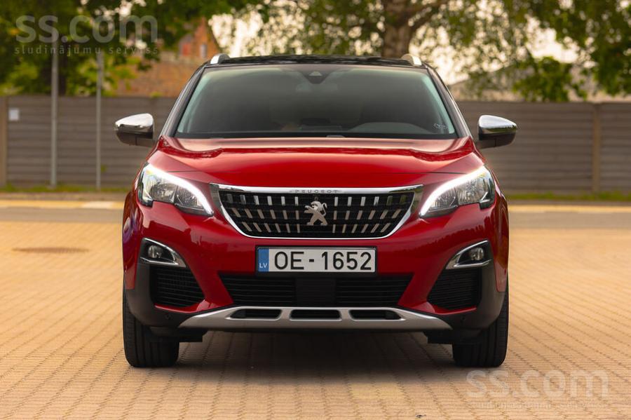 Sarkans Peugeot 3008 2018 Jelgava, ar dzinēja tilpumu 1.20 L un nobraukumu 0 tūkst. km par 3850 €, foto 1 vietnē AUTOMOTO.COM.LV
