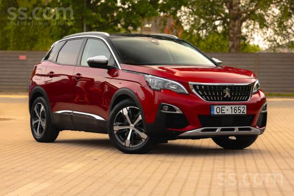 Sarkans Peugeot 3008 2018 Jelgava, ar dzinēja tilpumu 1.20 L un nobraukumu 0 tūkst. km par 3850 €, foto 3 vietnē AUTOMOTO.COM.LV