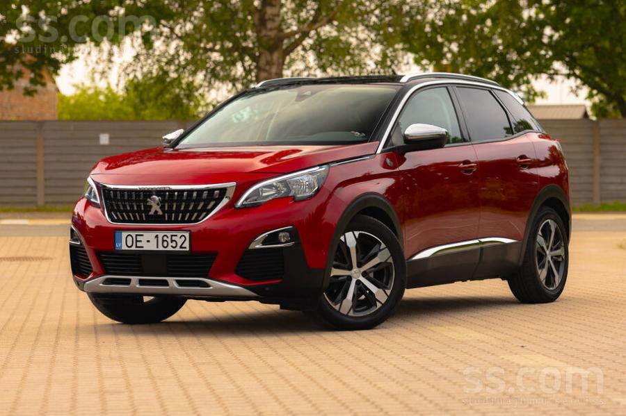 Sarkans Peugeot 3008 2018 Jelgava, ar dzinēja tilpumu 1.20 L un nobraukumu 0 tūkst. km par 3850 €, foto 4 vietnē AUTOMOTO.COM.LV