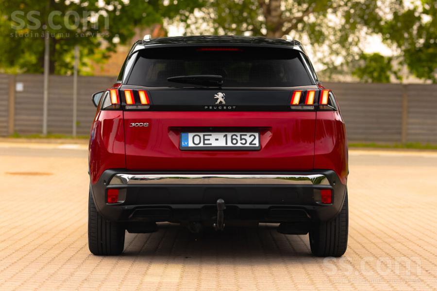 Sarkans Peugeot 3008 2018 Jelgava, ar dzinēja tilpumu 1.20 L un nobraukumu 0 tūkst. km par 3850 €, foto 7 vietnē AUTOMOTO.COM.LV