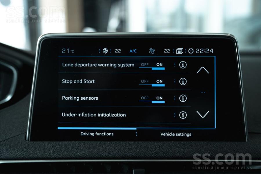 Красный Пежо 3008 2018 в Рига, объемом двигателя 1.20 л и пробегом 53 тыс. км за 16990 €, фото 14 на AUTOMOTO.COM.LV