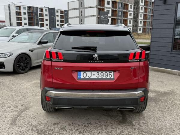 Sarkans Peugeot 3008 2018 Jelgava, ar dzinēja tilpumu 2.00 L un nobraukumu 0 tūkst. km par 17500 €, foto 6 vietnē AUTOMOTO.COM.LV