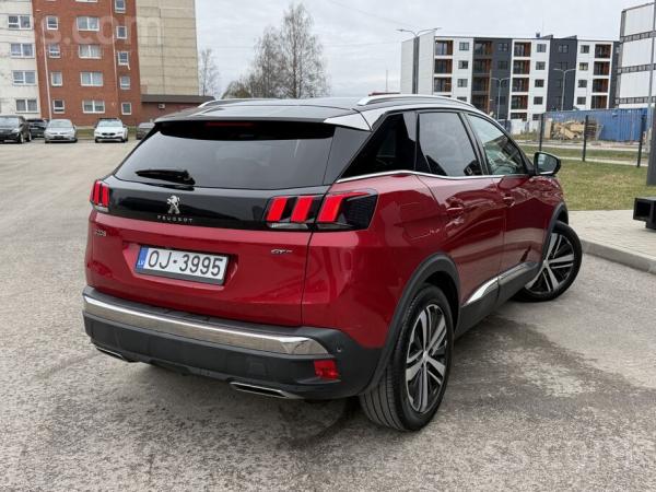 Red Peugeot 3008 2018 in Jelgava, with an engine capacity of 2.00 L and mileage of 0 thousand km for 14750 €, photo 4 on AUTOMOTO.COM.LV