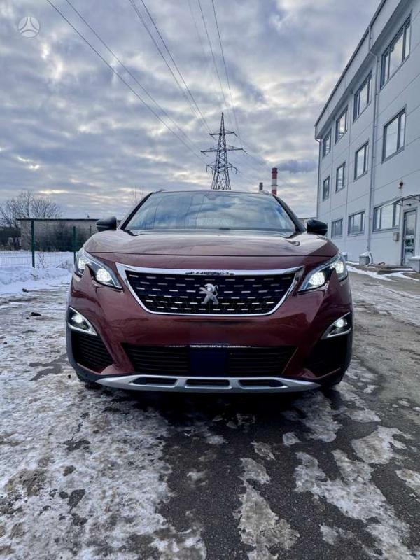 Red Peugeot 3008 2018 in Klaipeda, with an engine capacity of 1.56 L and mileage of 142 thousand km for 13800 €, photo 3 on AUTOMOTO.COM.LV