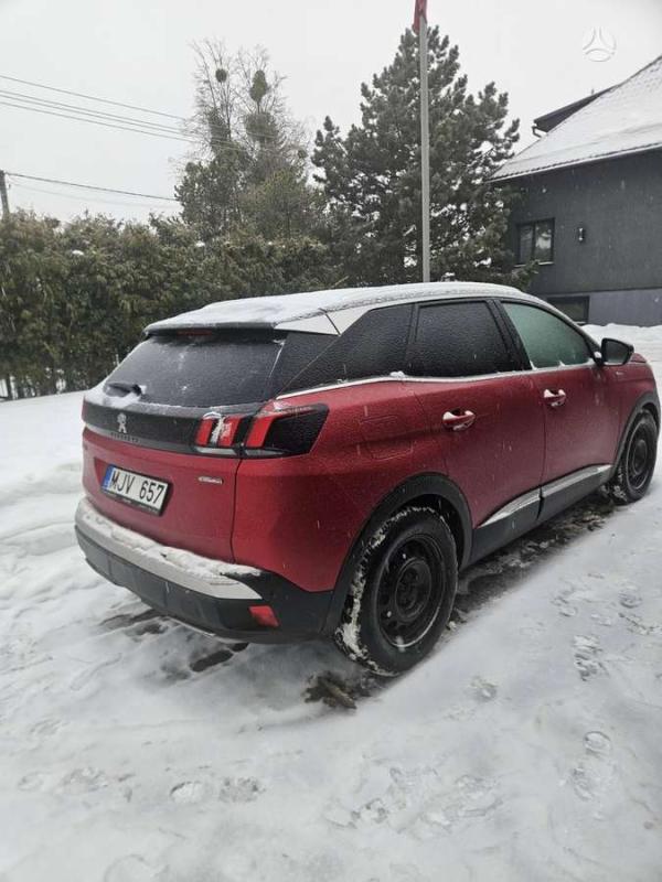 Sarkans Peugeot 3008 2018 Kauņa, ar dzinēja tilpumu 1.60 L un nobraukumu 175 tūkst. km par 11000 €, foto 3 vietnē AUTOMOTO.COM.LV