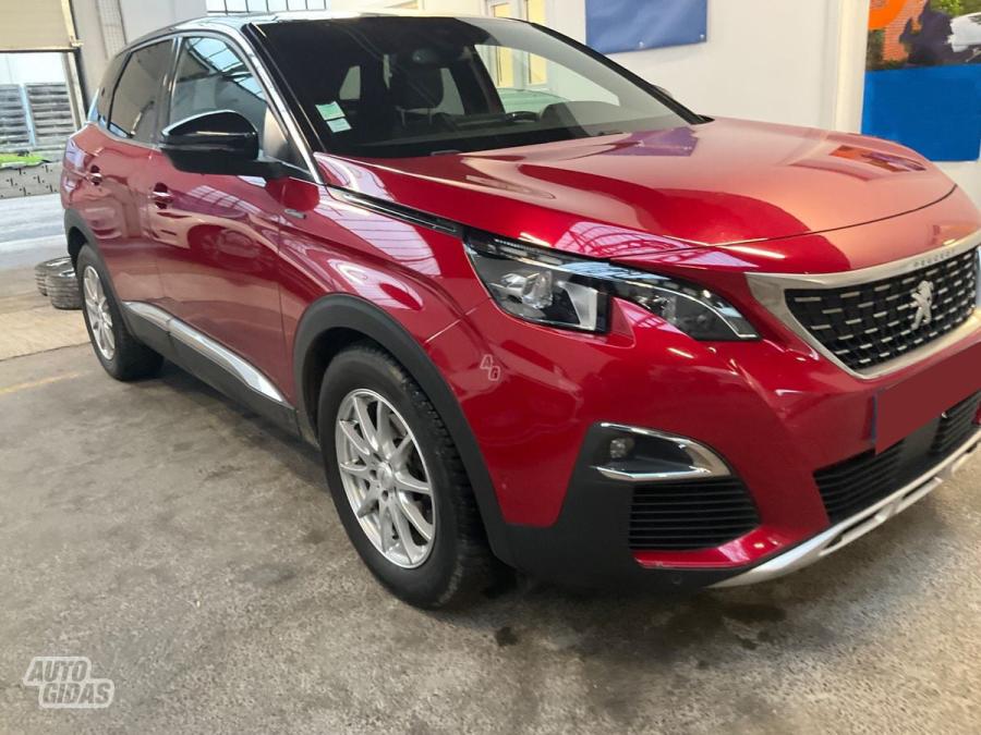 Red Peugeot 3008 2018 in Siauliai, with an engine capacity of 1.60 L and mileage of 161 thousand km for 13500 €, photo 3 on AUTOMOTO.COM.LV