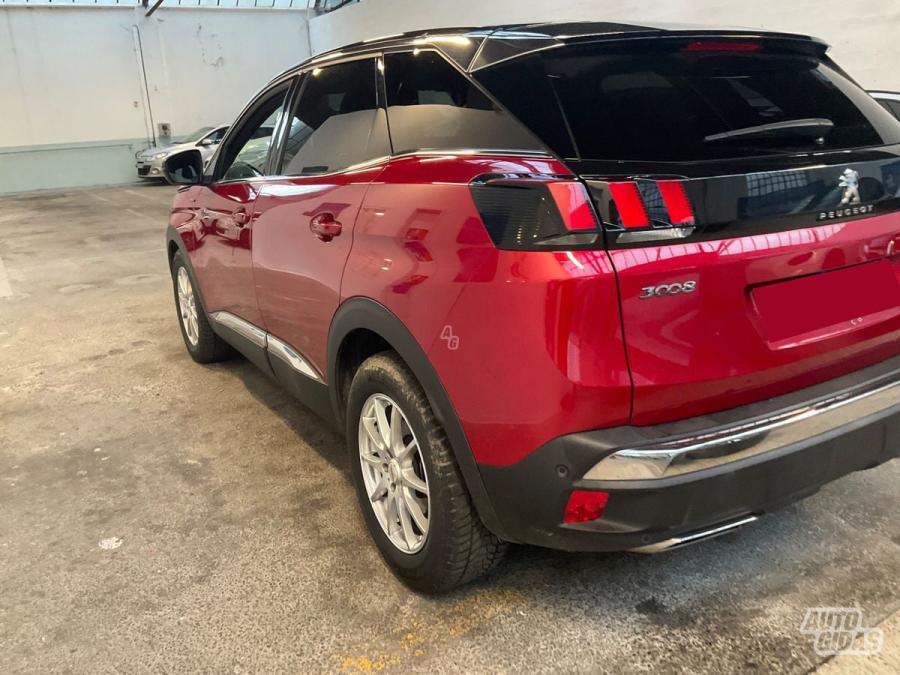 Red Peugeot 3008 2018 in Siauliai, with an engine capacity of 1.60 L and mileage of 161 thousand km for 13500 €, photo 4 on AUTOMOTO.COM.LV