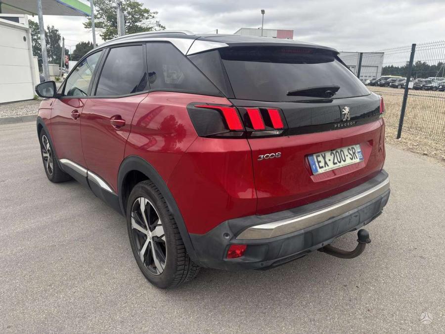 Sarkans Peugeot 3008 2018 Tauragė, ar dzinēja tilpumu 2.00 L un nobraukumu 160 tūkst. km par 11900 €, foto 8 vietnē AUTOMOTO.COM.LV
