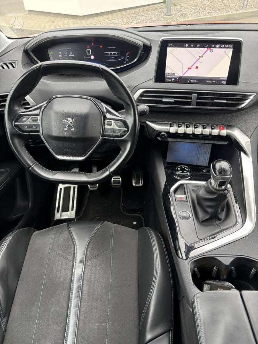 Sarkans Peugeot 3008 2018 Tauragė, ar dzinēja tilpumu 2.00 L un nobraukumu 160 tūkst. km par 11900 €, foto 17 vietnē AUTOMOTO.COM.LV