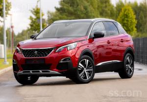 Red Peugeot 3008 2018 in Jelgava, with an engine capacity of 1.20 L and mileage of 0 thousand km for 11200 €, photo  on AUTOMOTO.COM.LV