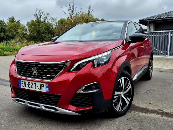 Red Peugeot 3008 2018 in Vilnius, with an engine capacity of 1.56 L and mileage of 218 thousand km for 12400 €, photo 1 on AUTOMOTO.COM.LV