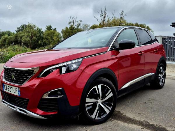 Red Peugeot 3008 2018 in Vilnius, with an engine capacity of 1.56 L and mileage of 218 thousand km for 12400 €, photo 3 on AUTOMOTO.COM.LV